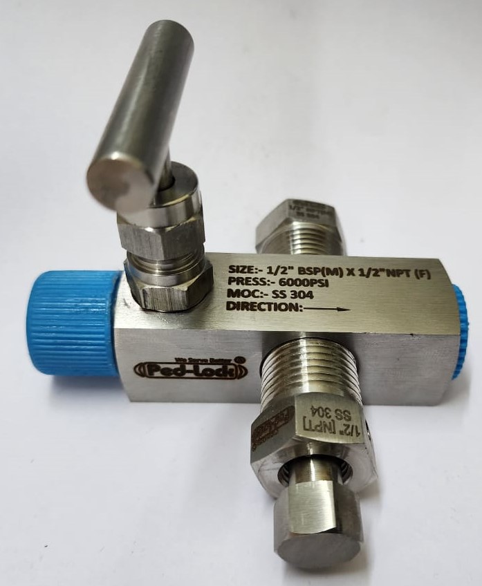 SS Instrument Needle Valves Manufacturer And Supplier in India